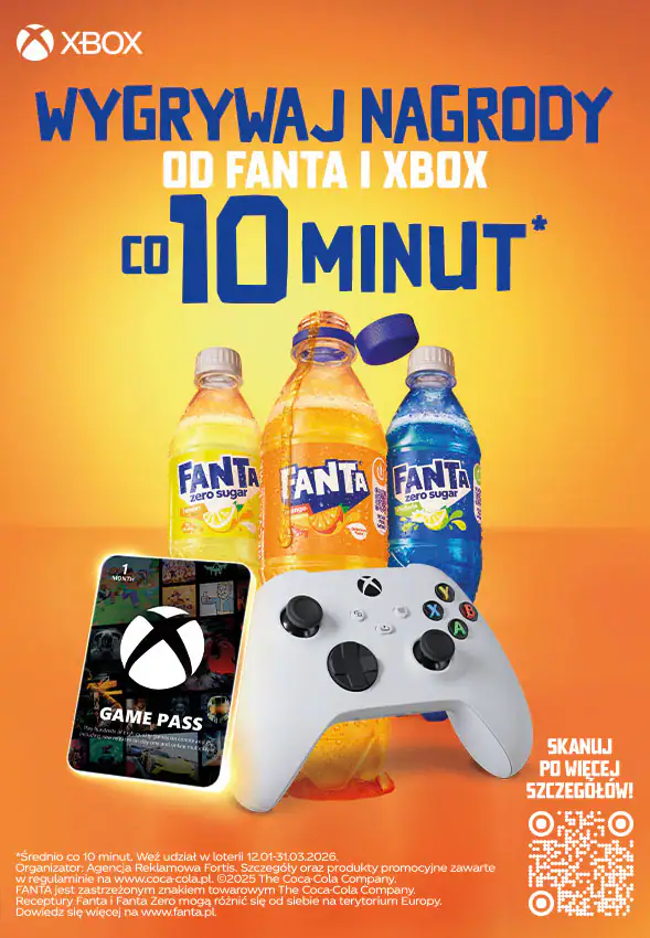 Loteria Fanta XBOX - Szansa na nagrody!